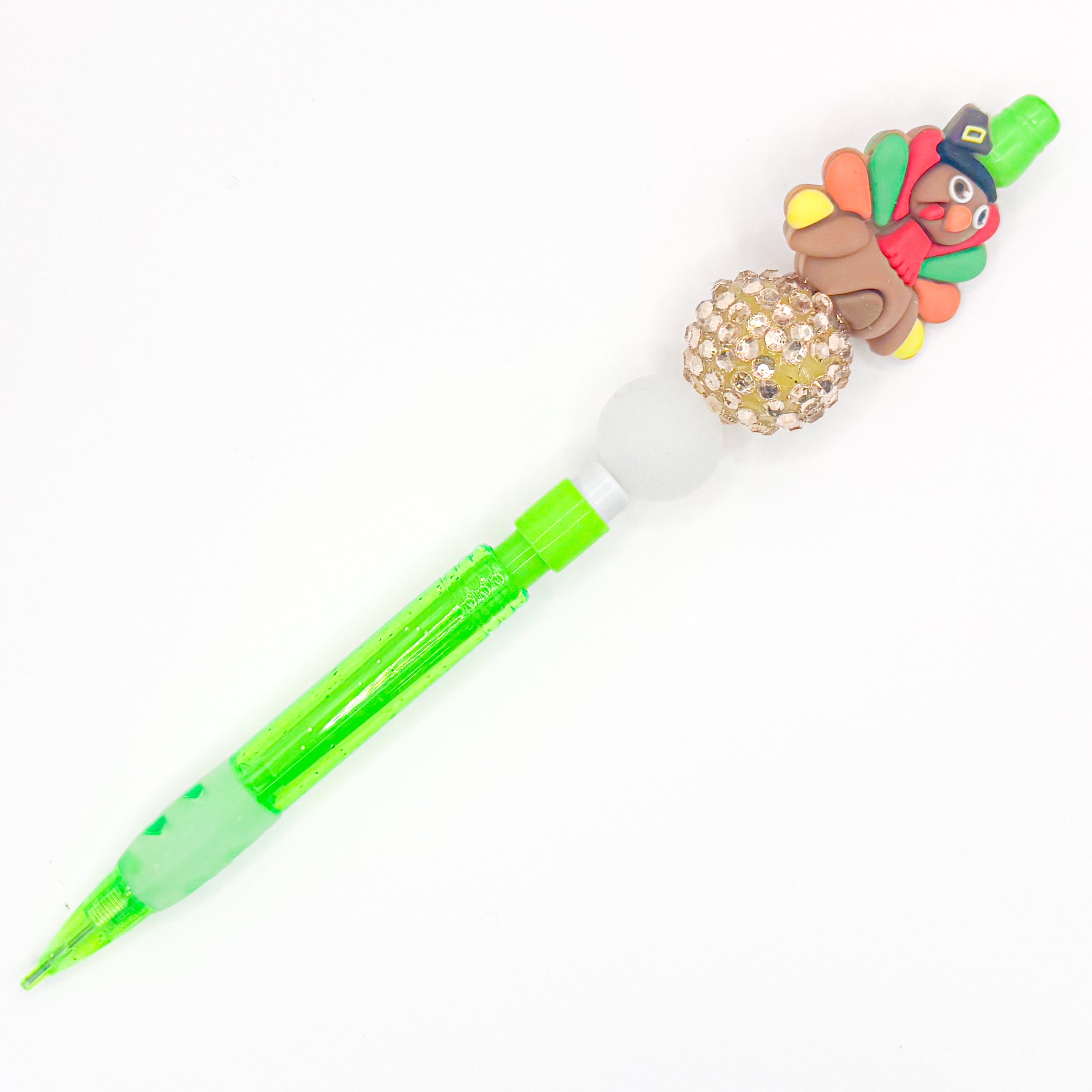 Sparkly Turkey Charm Mechanical Pencil – KellyPrepsterStudio