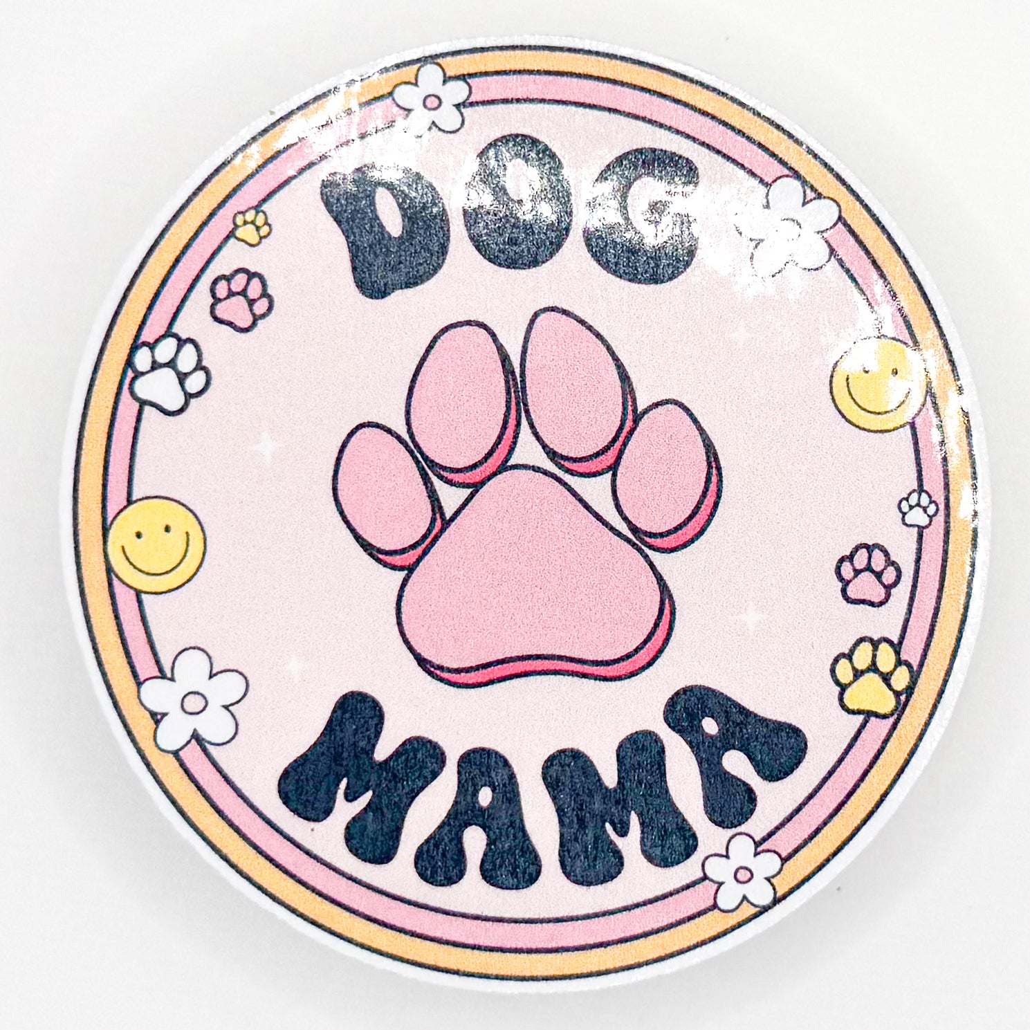 Dog Mama Sticker – KellyPrepsterStudio
