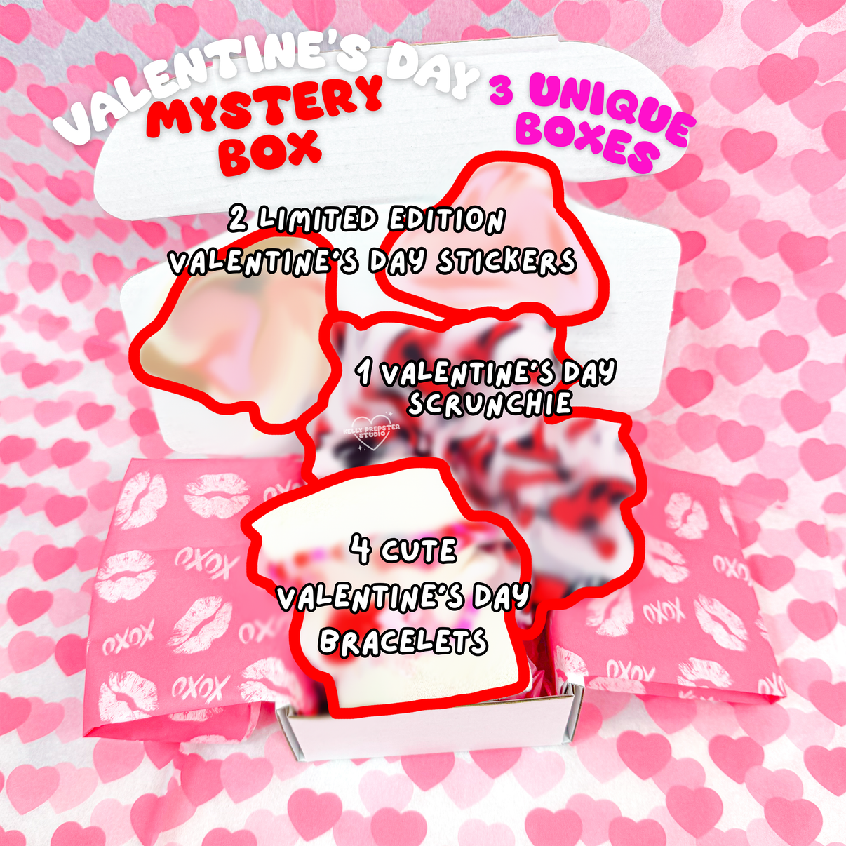 Ultimate Valentine's Day Mystery Box – KellyPrepsterStudio