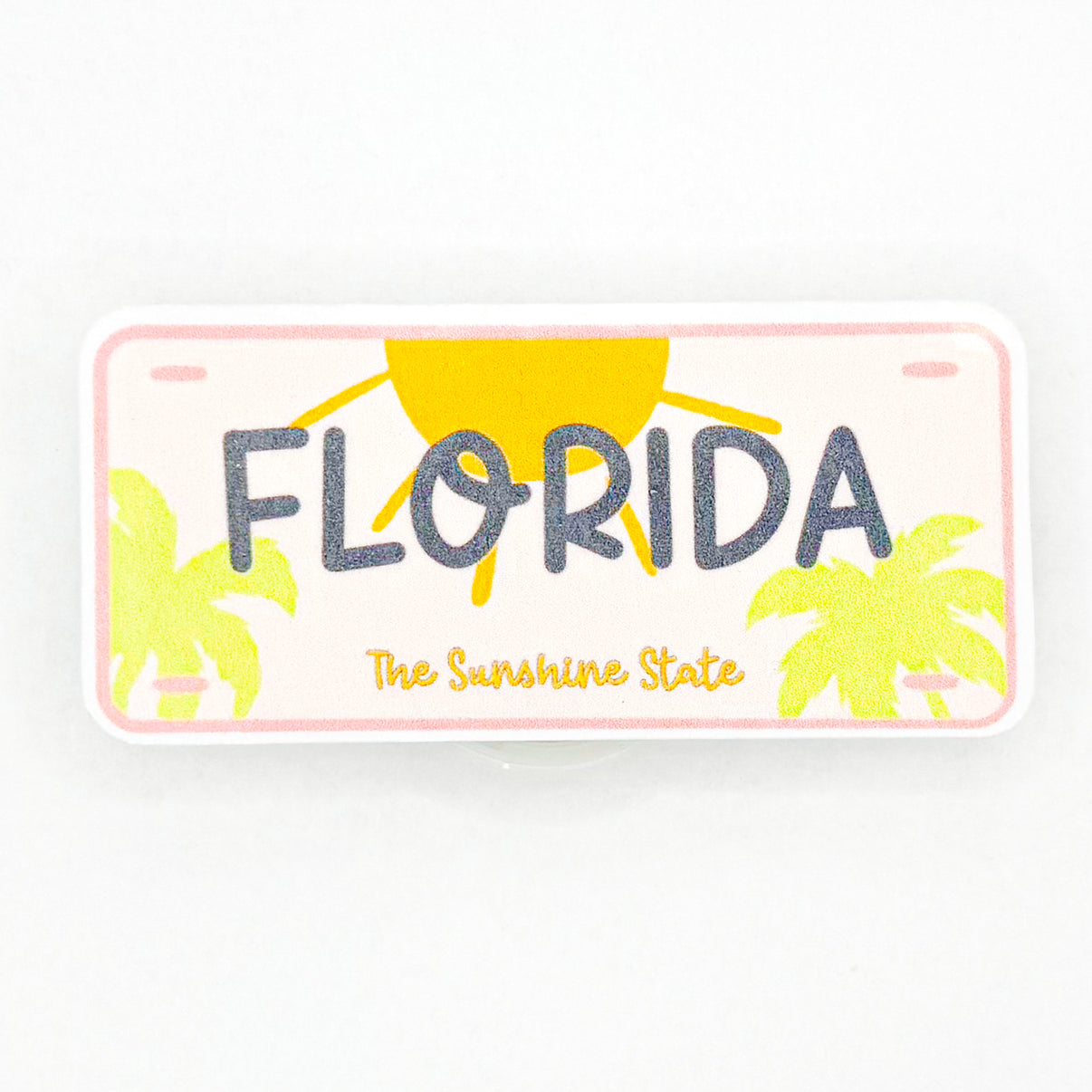 Florida Plate Sticker – KellyPrepsterStudio